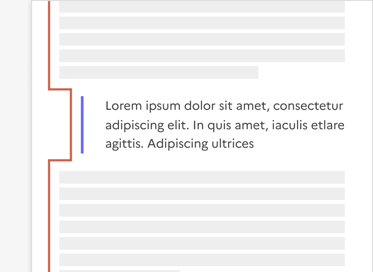 Mise en exergue - Système de Design de l’État